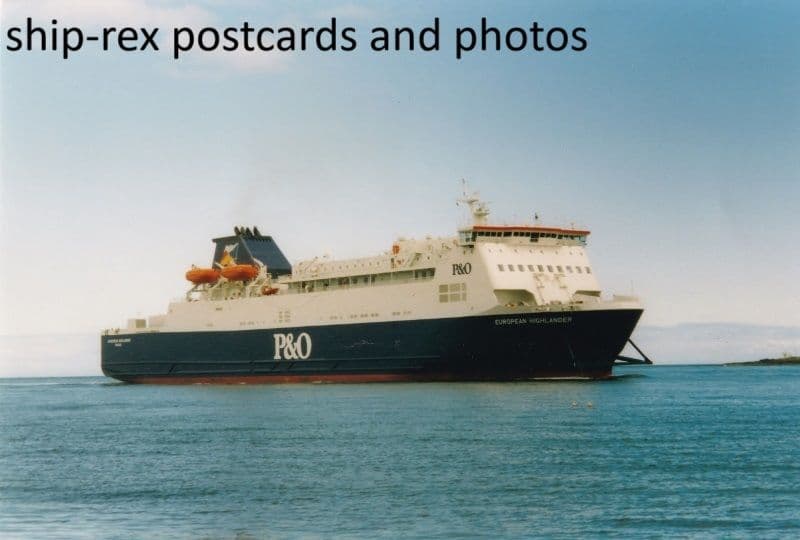 EUROPEAN HIGHLANDER P&O Ferries