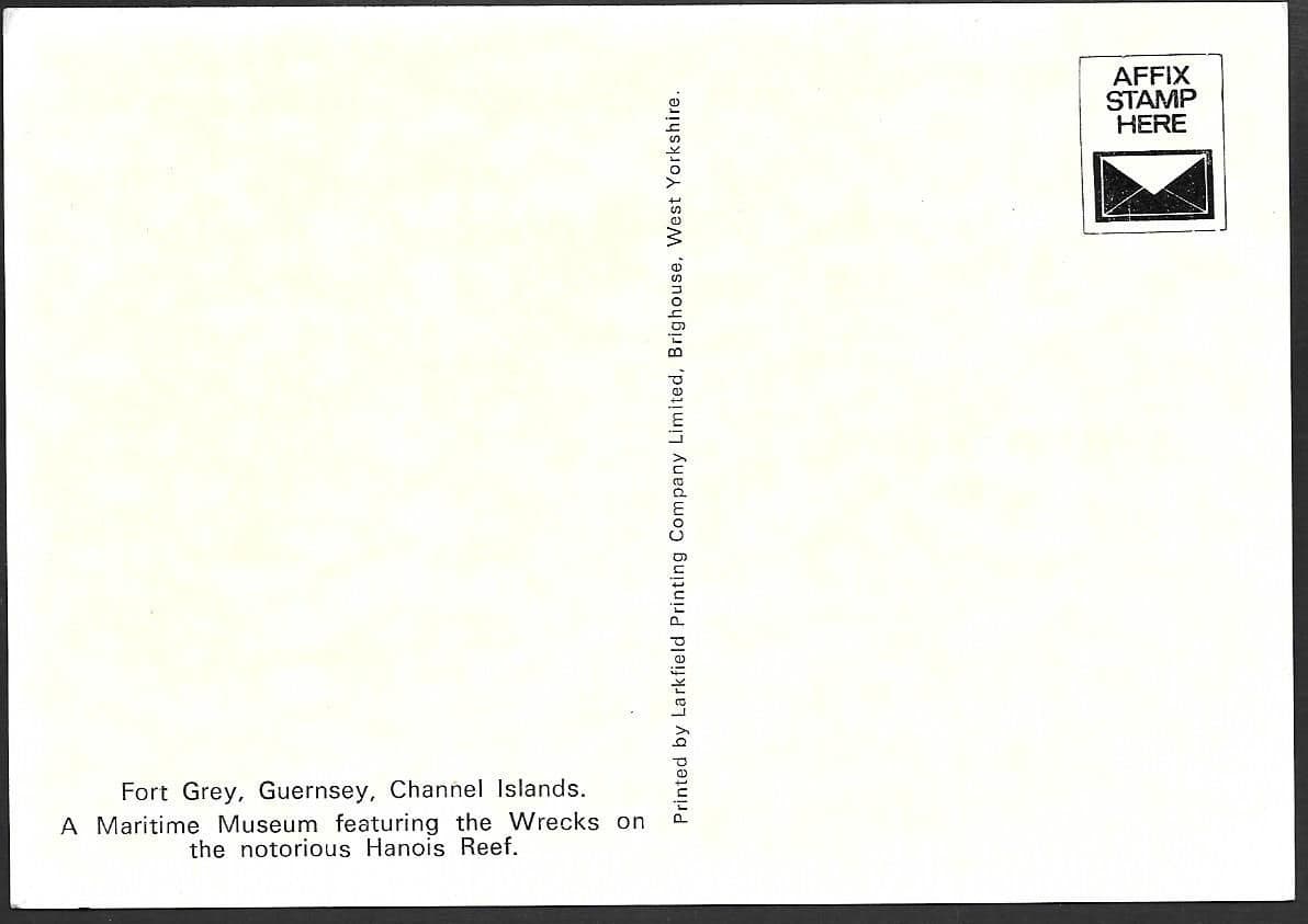 Fort Grey Guernsey - postcard