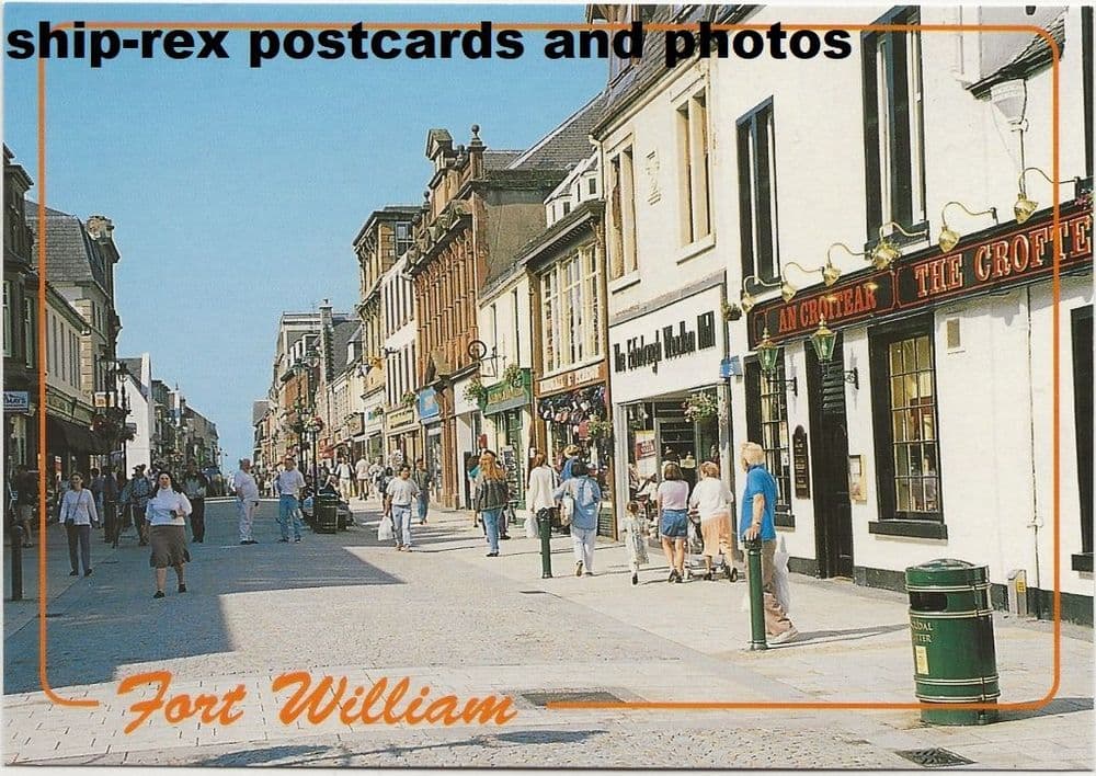 Fort William High Street postcard