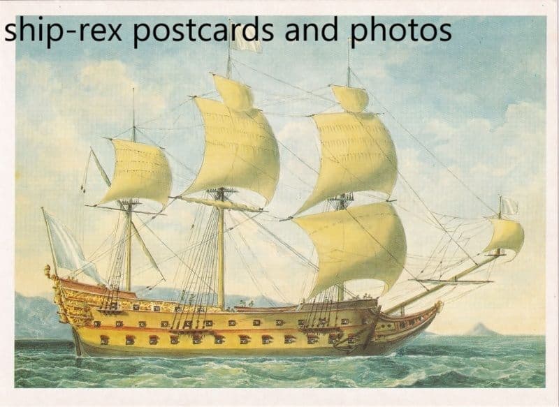 French Ship Of The Line a
