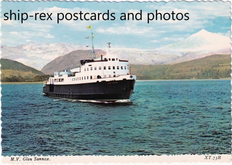 GLEN SANNOX 1957a Caledonian SP a