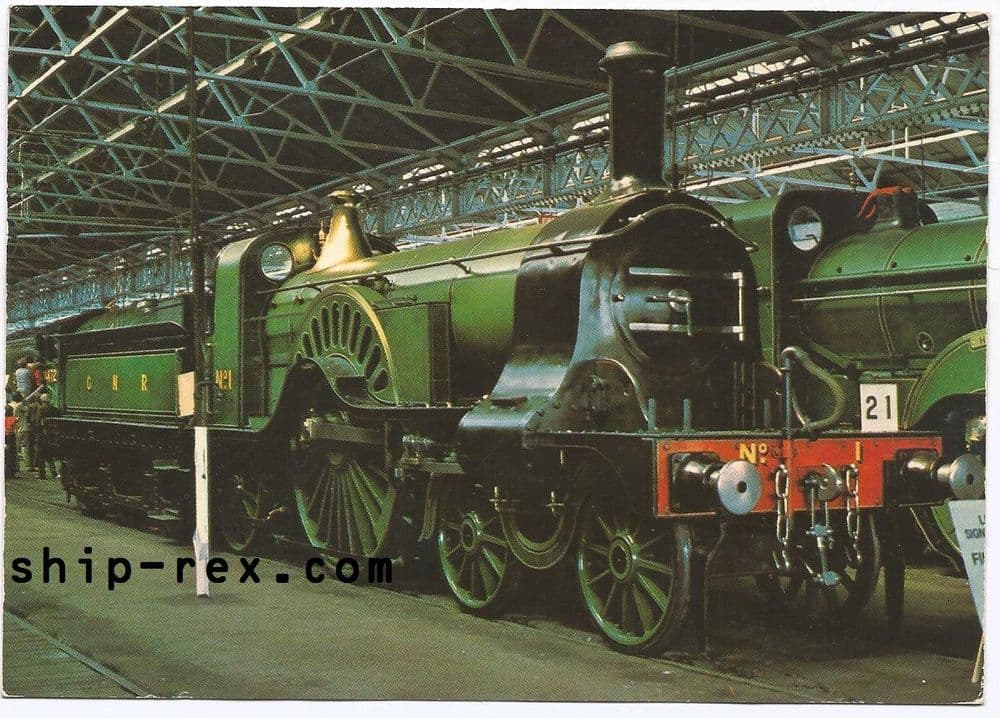 GNR Stirling 4-2-2 No 1 - postcard