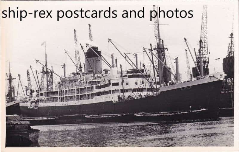 GOTHIC Shaw Savill & Albion b