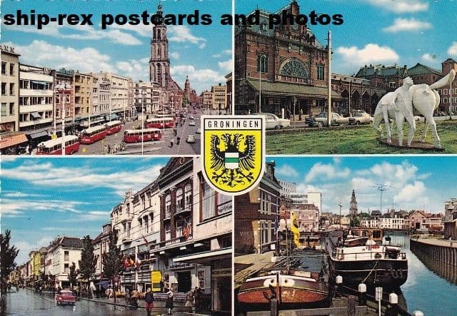 Groningen Groningen multi-view postcard