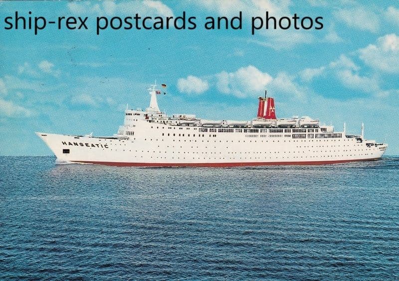 HANSEATIC 1967 German Atlantic Line