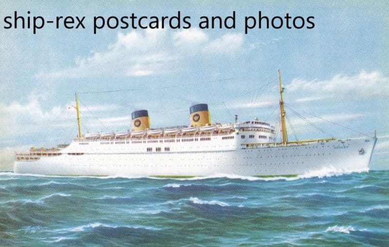 HOMERIC 1953 Home Lines d2