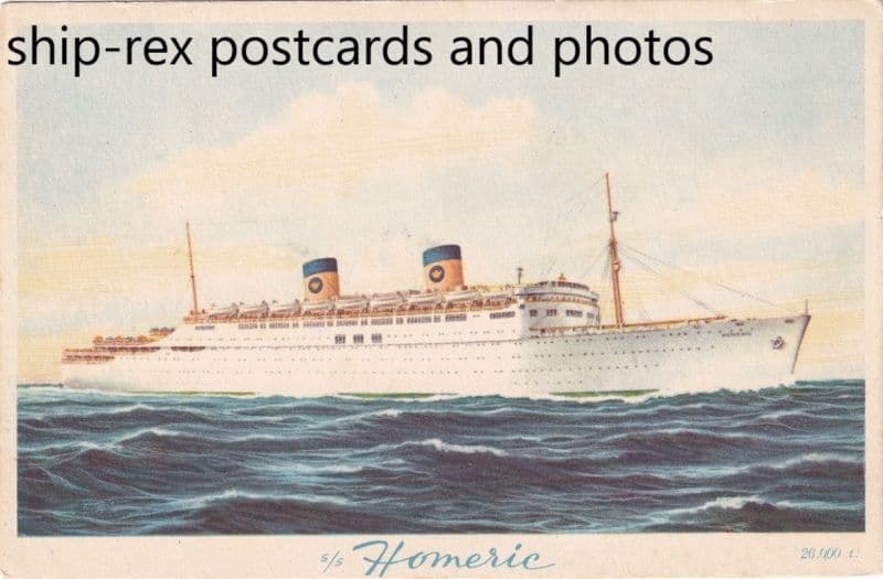 HOMERIC 1953 Home Lines e1