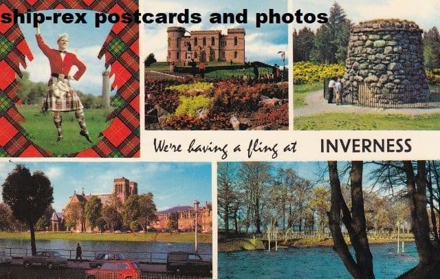 Inverness multi-view postcard b