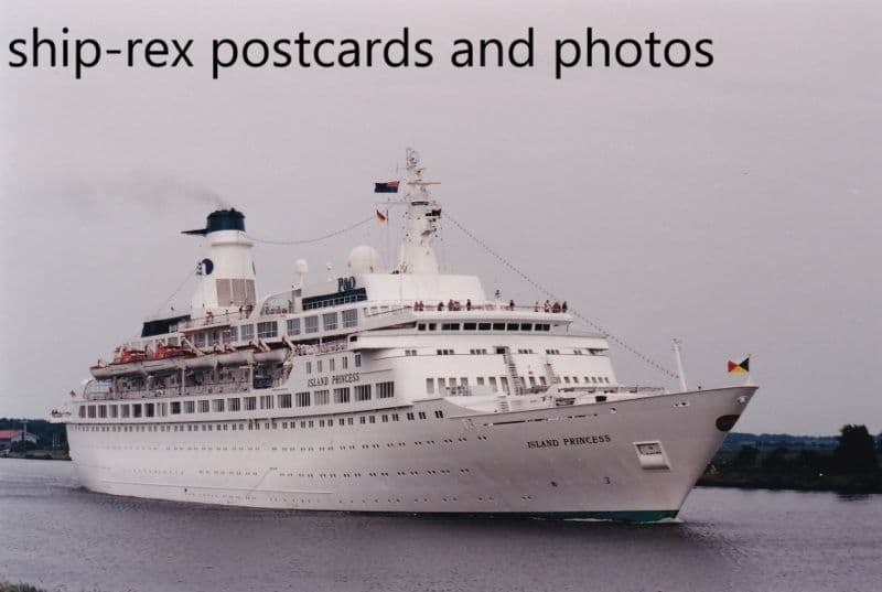 ISLAND PRINCESS 1974 Princess Cruises b