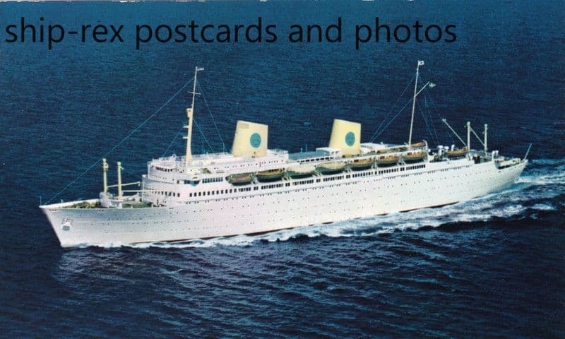 KUNGSHOLM 1953 Swedish America Line e1