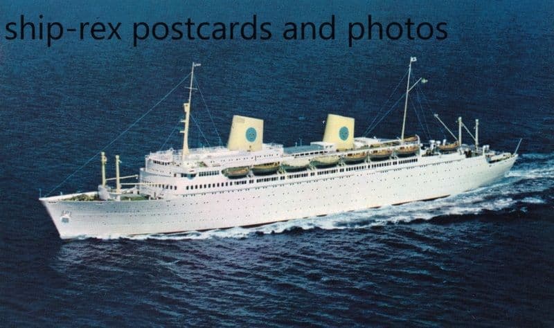 KUNGSHOLM 1953 Swedish America Line e2