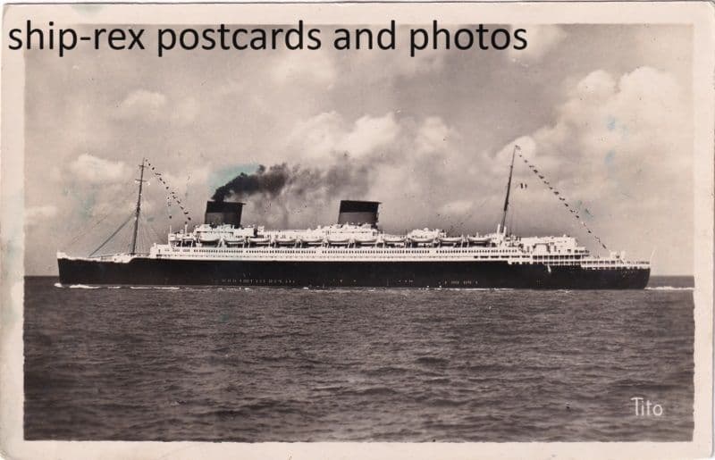 LIBERTE 1950a CGT/French Line d