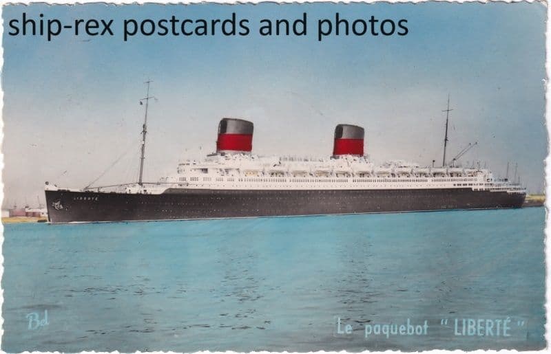 LIBERTE 1950b CGT/French Line c