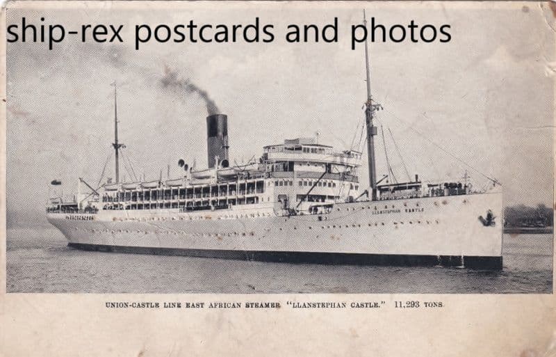 LLANSTEPHAN CASTLE UnionCastle Line a2