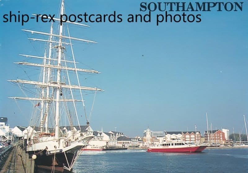 LORD NELSON 1986 & RED JET 2 at Southampton