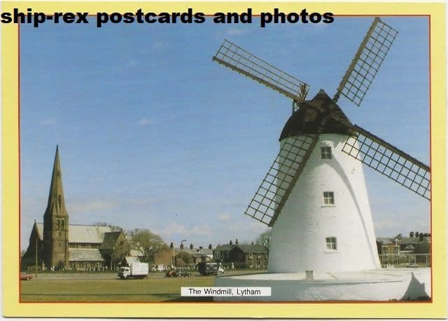 Lytham St Annes The Windmill postcard