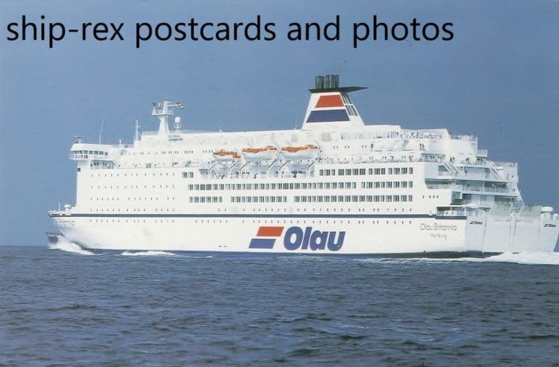 OLAU BRITANNIA 1990 Olau Line b