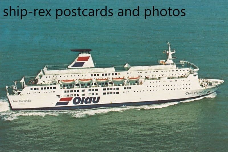OLAU HOLLANDIA 1982 Olau Line a1