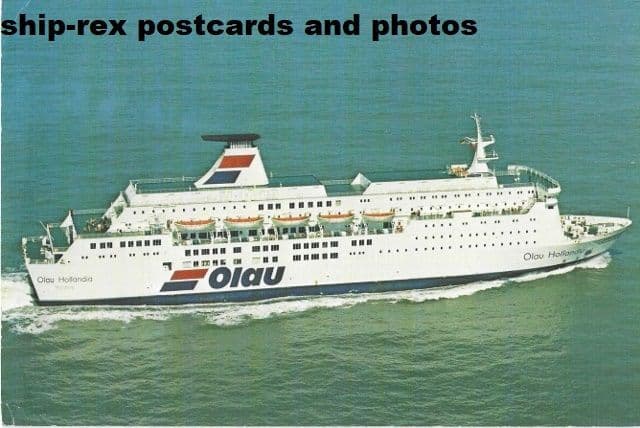 OLAU HOLLANDIA 1982 Olau Line a2