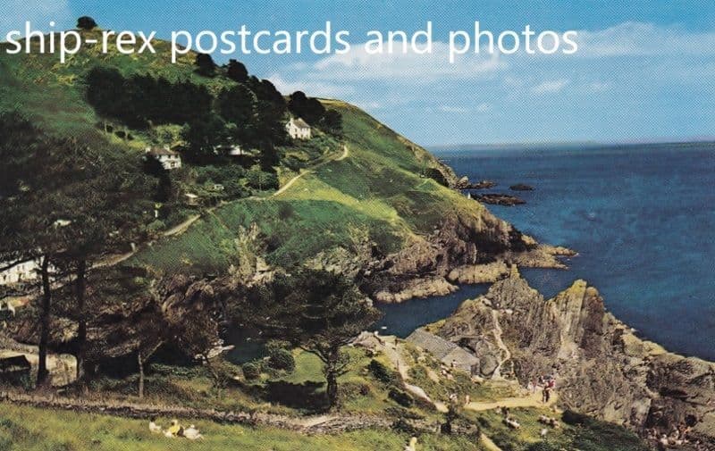 Polperro Cornwall Chapel Cliff