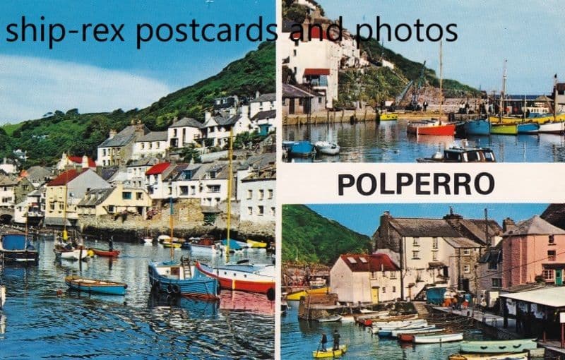 Polperro Cornwall multi-view a