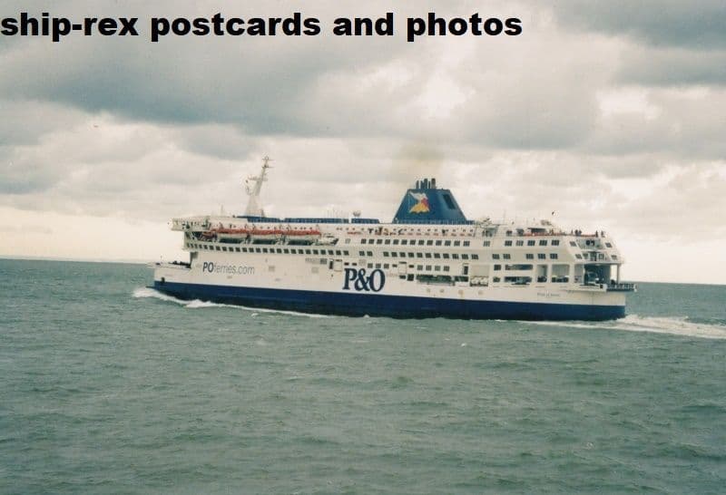 PRIDE OF DOVER 1987b P&O Ferries a