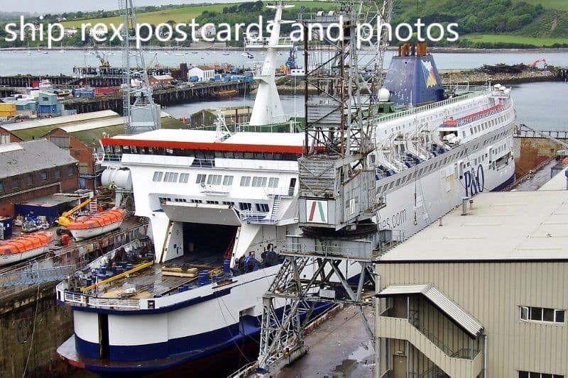 PRIDE OF DOVER 1987b P&O Ferries b