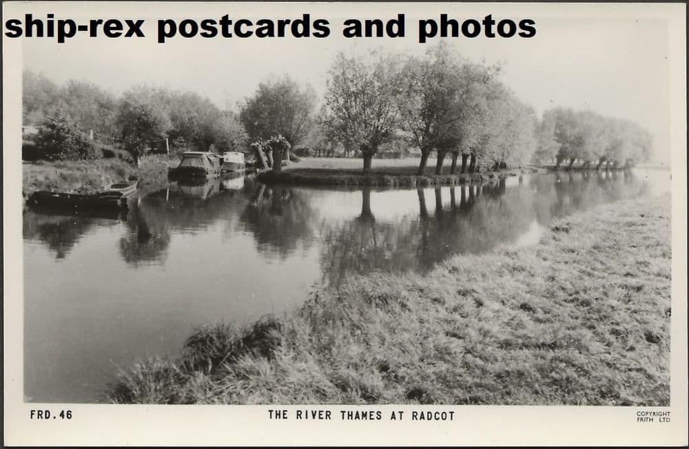Radcot - The River Thames Frith s postcard a
