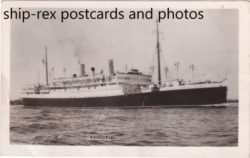RANGITIKI New Zealand Shipping Co