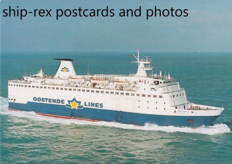 REINE ASTRID 1983 RMT/Dover-Ostend Line a