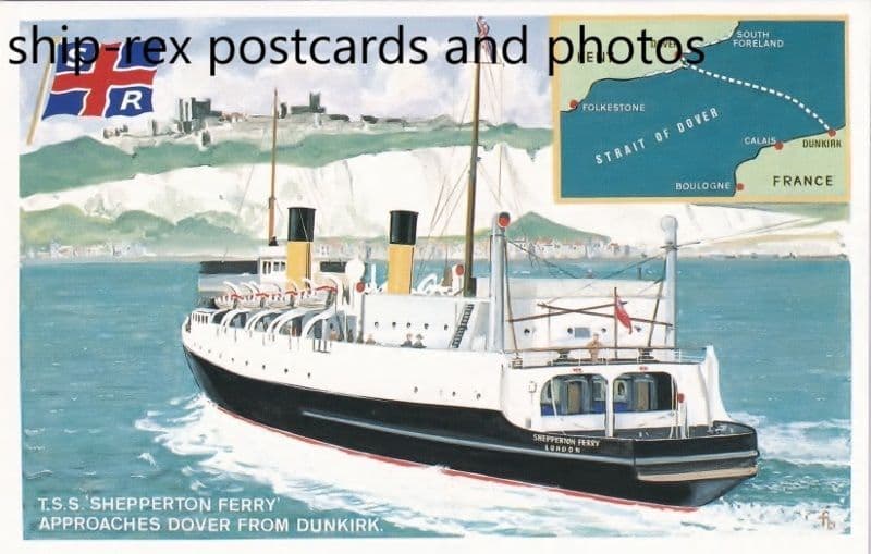SHEPPERTON FERRY Southern Railway b