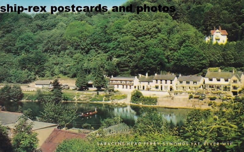 Symonds Yat Herefordshire ferry