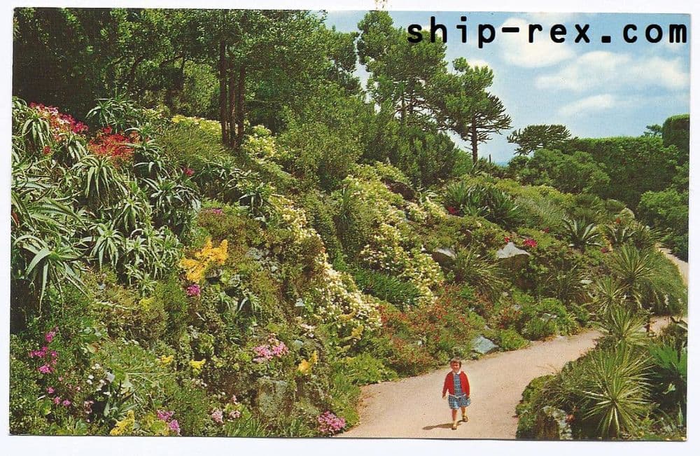 Tresco Gardens Isles Of Scilly - postcard