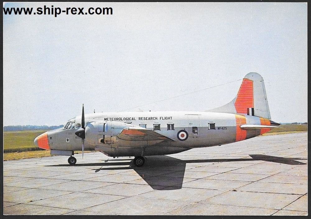 Vickers Varsity at Duxford - postcard