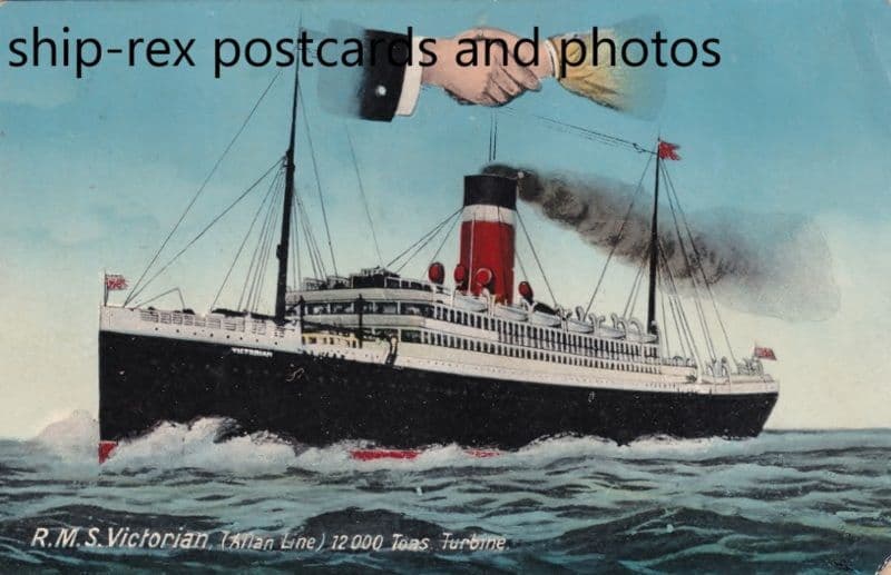 VICTORIAN Allan Line a