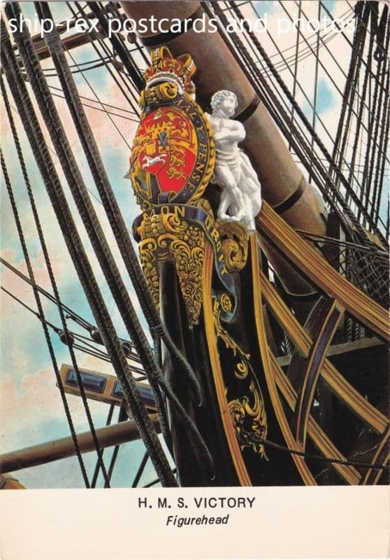 VICTORY 1765 Royal Navy figurehead