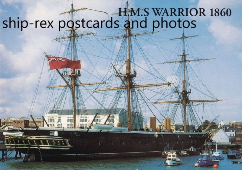 WARRIOR 1860 ex Royal Navy b1