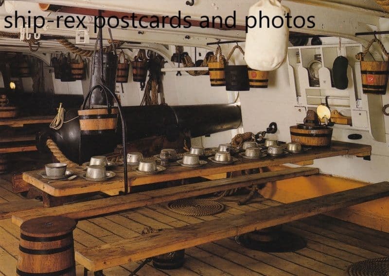 WARRIOR 1860 ex Royal Navy mess table