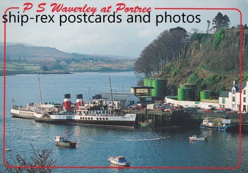 WAVERLEY 1947b at Portree