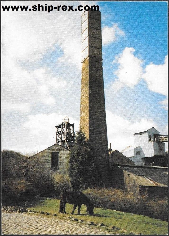 Yorkshire Mining Museum postcard a