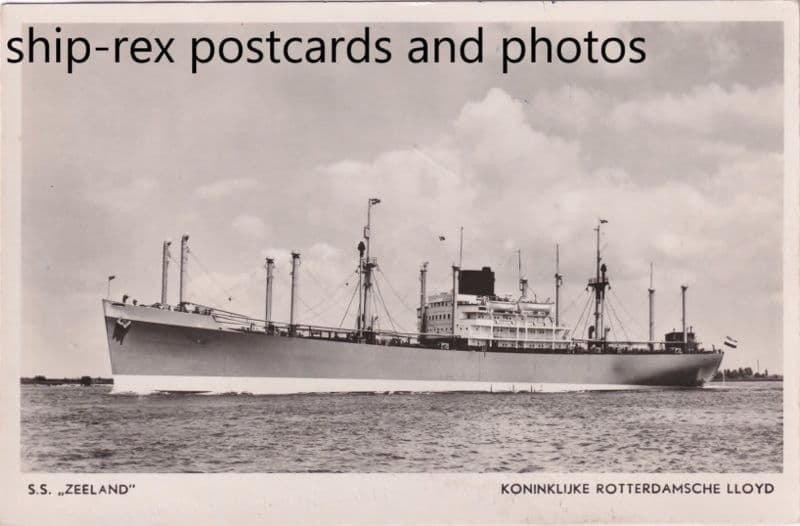 ZEELAND 1947 Royal Rotterdam Lloyd b2