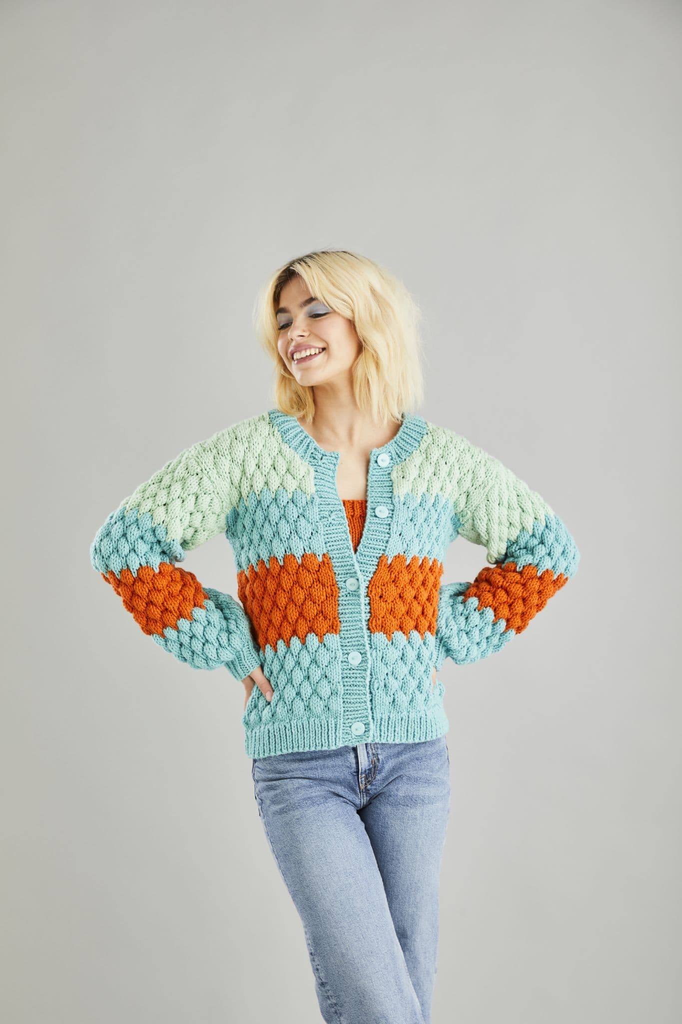 Hayfield Bonus Chunky Knitting Pattern - 10603 Bralet & Cardigan Set