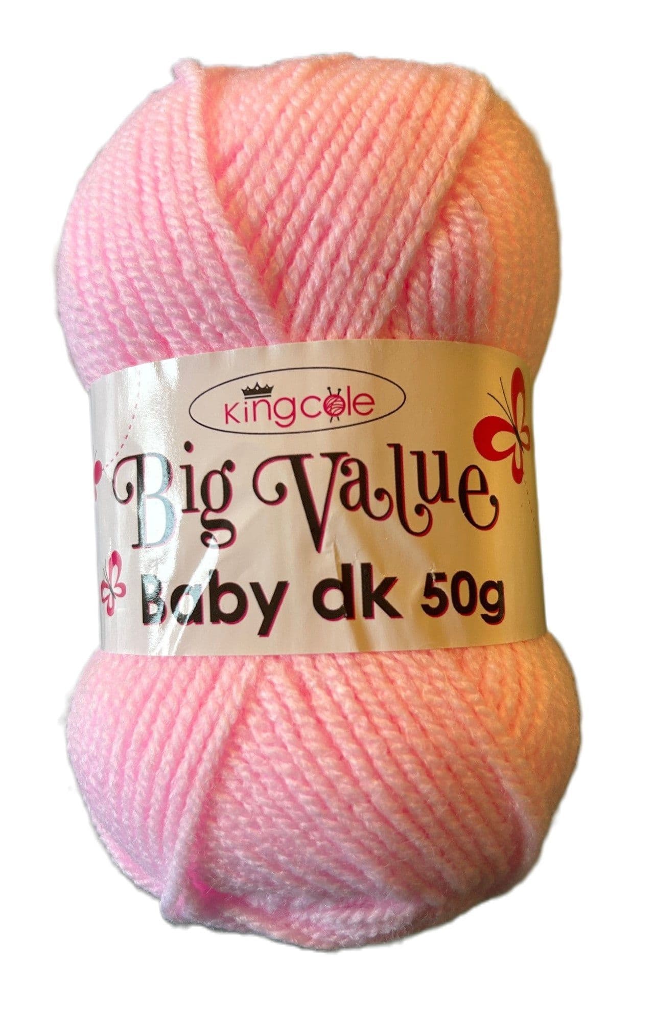 King Cole Big Value Baby DK 50g - 4062 Petal