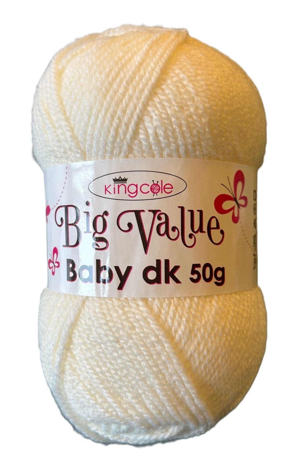 King Cole Big Value Baby DK 50g - 4065 Cream