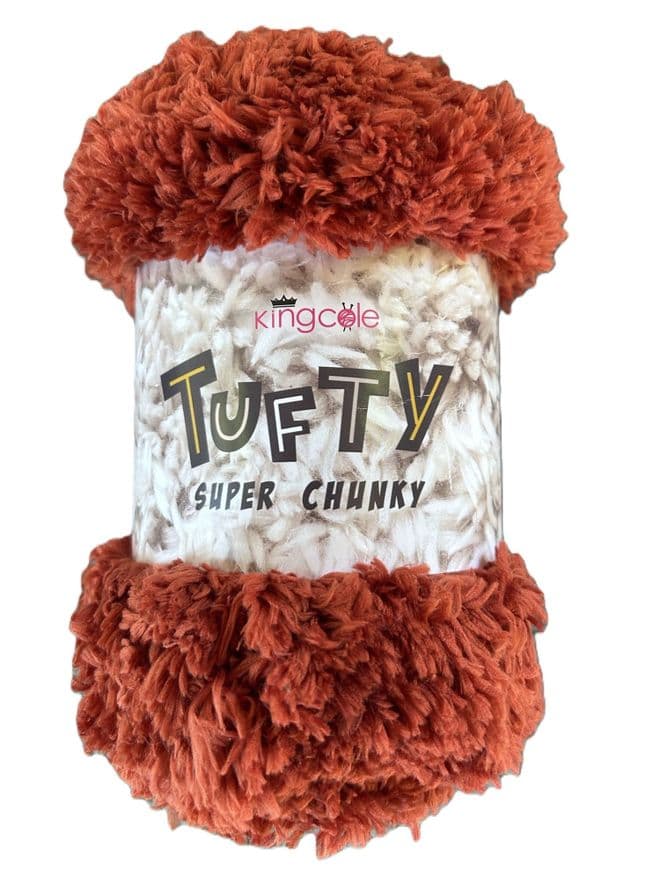 King Cole Tufty Super Chunky 200g - 6430 Cinnamon