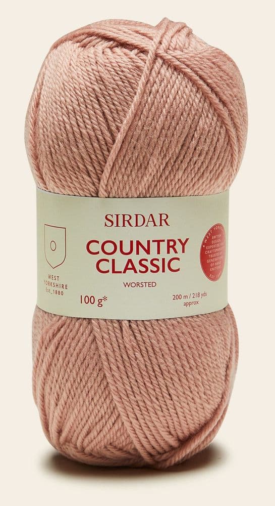 Sirdar Country Classic Worsted 100g - 657 Oyster - Clearance Price 4 25