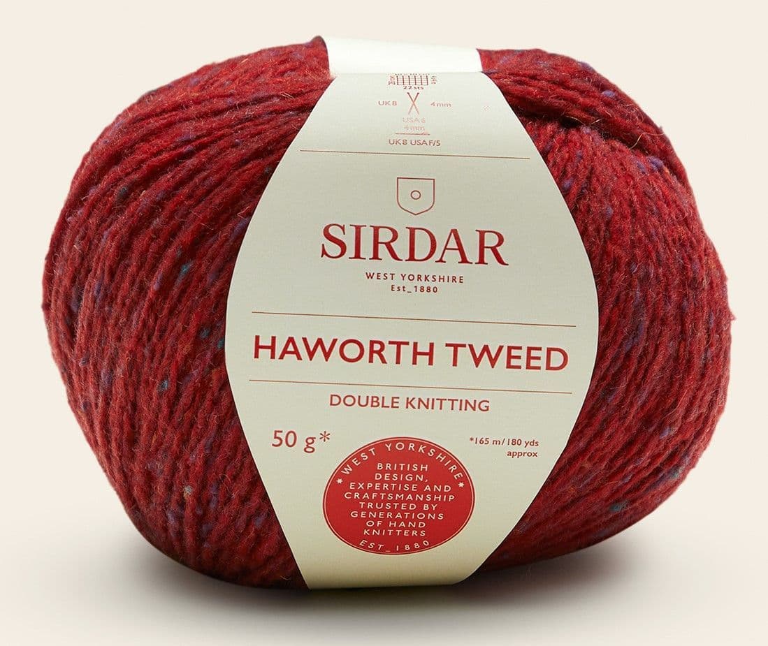 Sirdar Haworth Tweed DK 50g - 906 West Riding Red