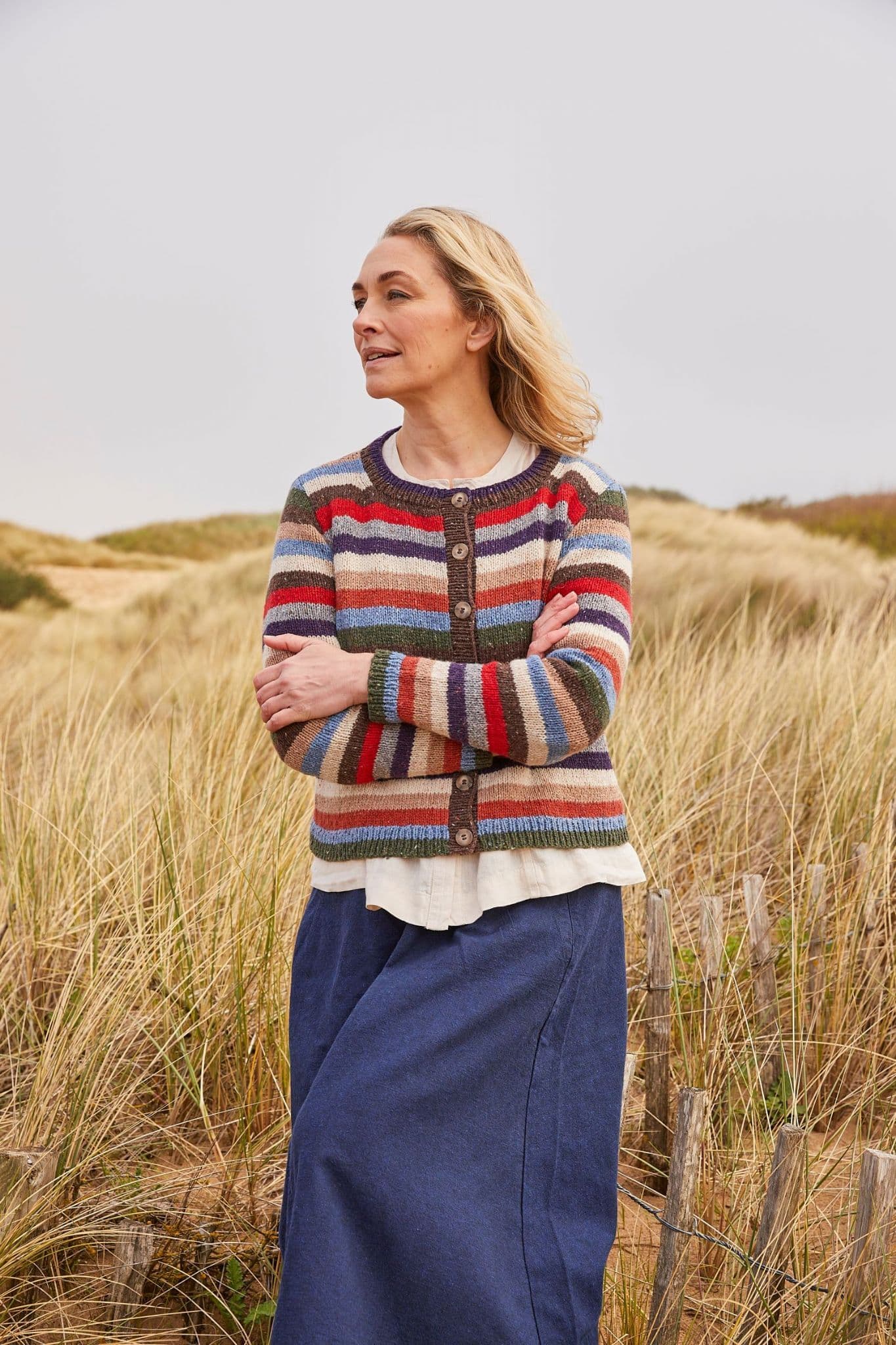 Sirdar Haworth Tweed DK Knitting Pattern - 10693 Ladies Cardigan