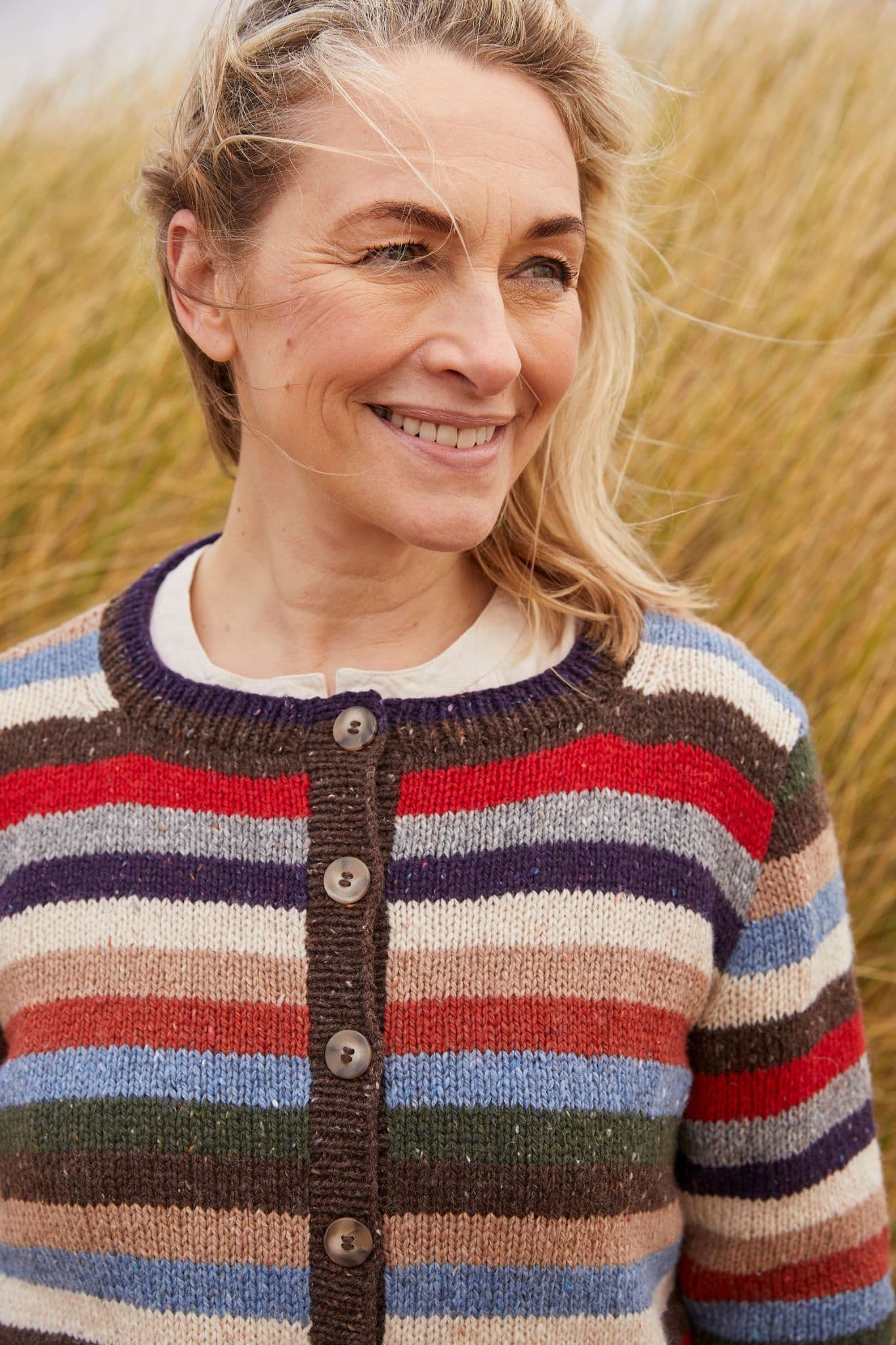 Sirdar Haworth Tweed DK Knitting Pattern - 10693 Ladies Cardigan
