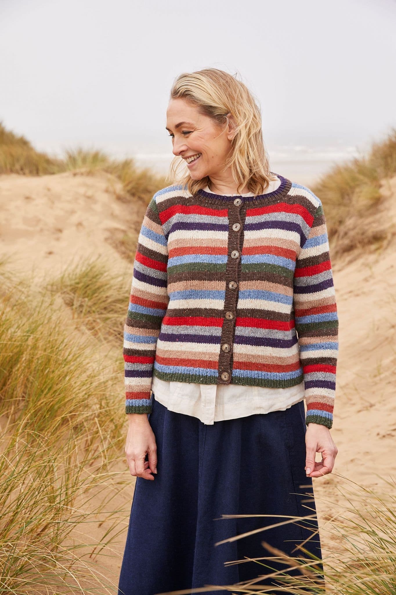 Sirdar Haworth Tweed DK Knitting Pattern - 10693 Ladies Cardigan